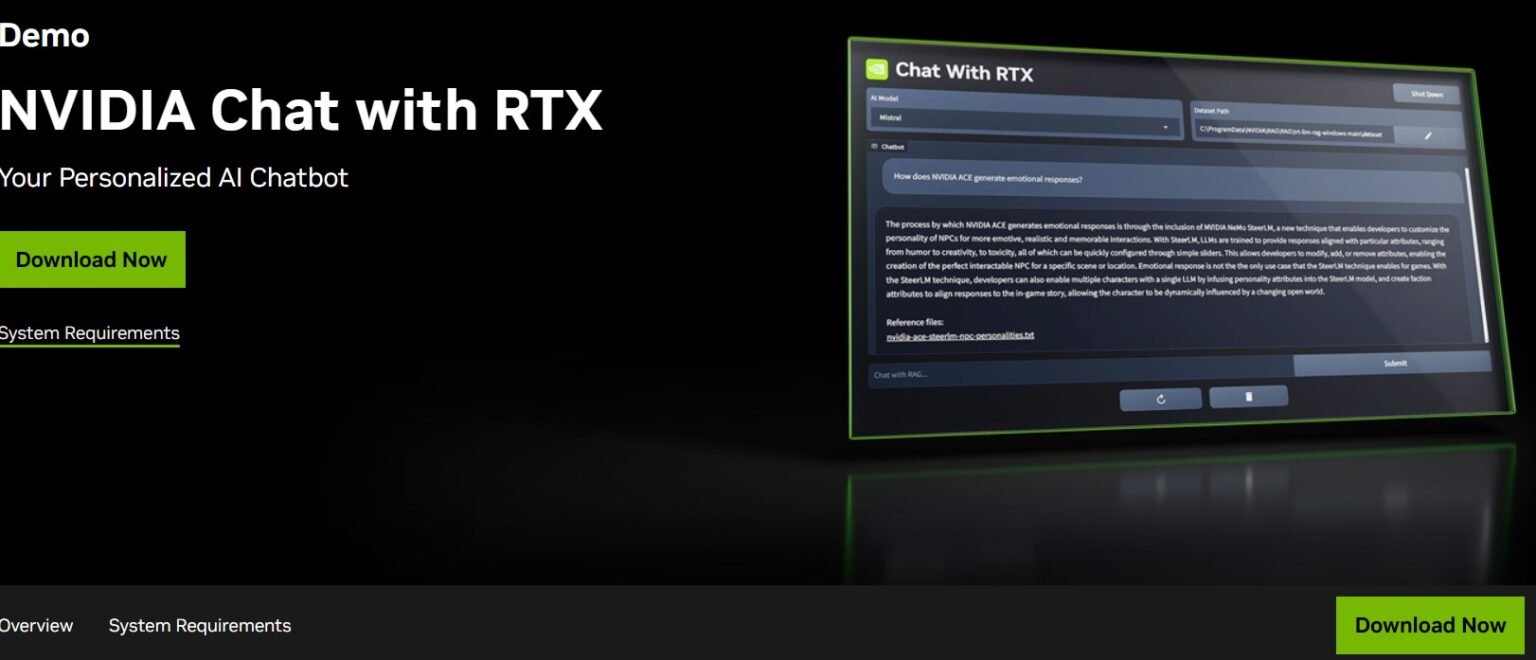 NVIDIA's Chat with RTX : Unleashing the Power of Personalized AI ...