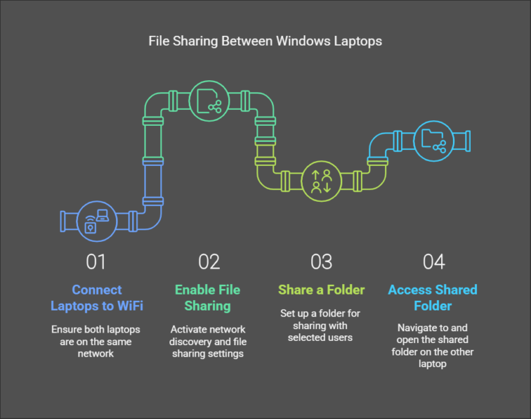 How to Transfer Files Between Two Laptops Over WiFi - TechResider ...