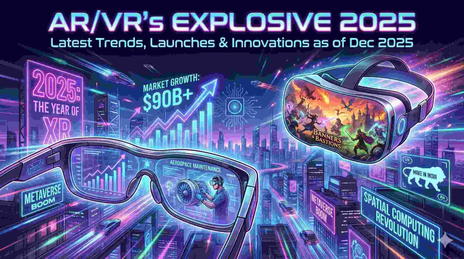 AR and VR 2025: Record Growth, Sleek Gear, and Enterprise Boom ...